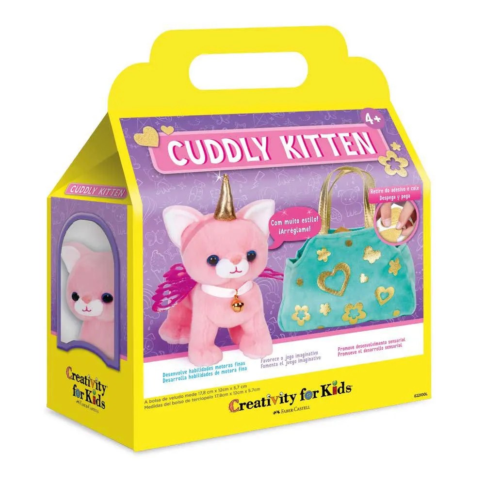 KIT DE ATIVIDADES CUDDLY KITTEN - Toyoca Brinquedos