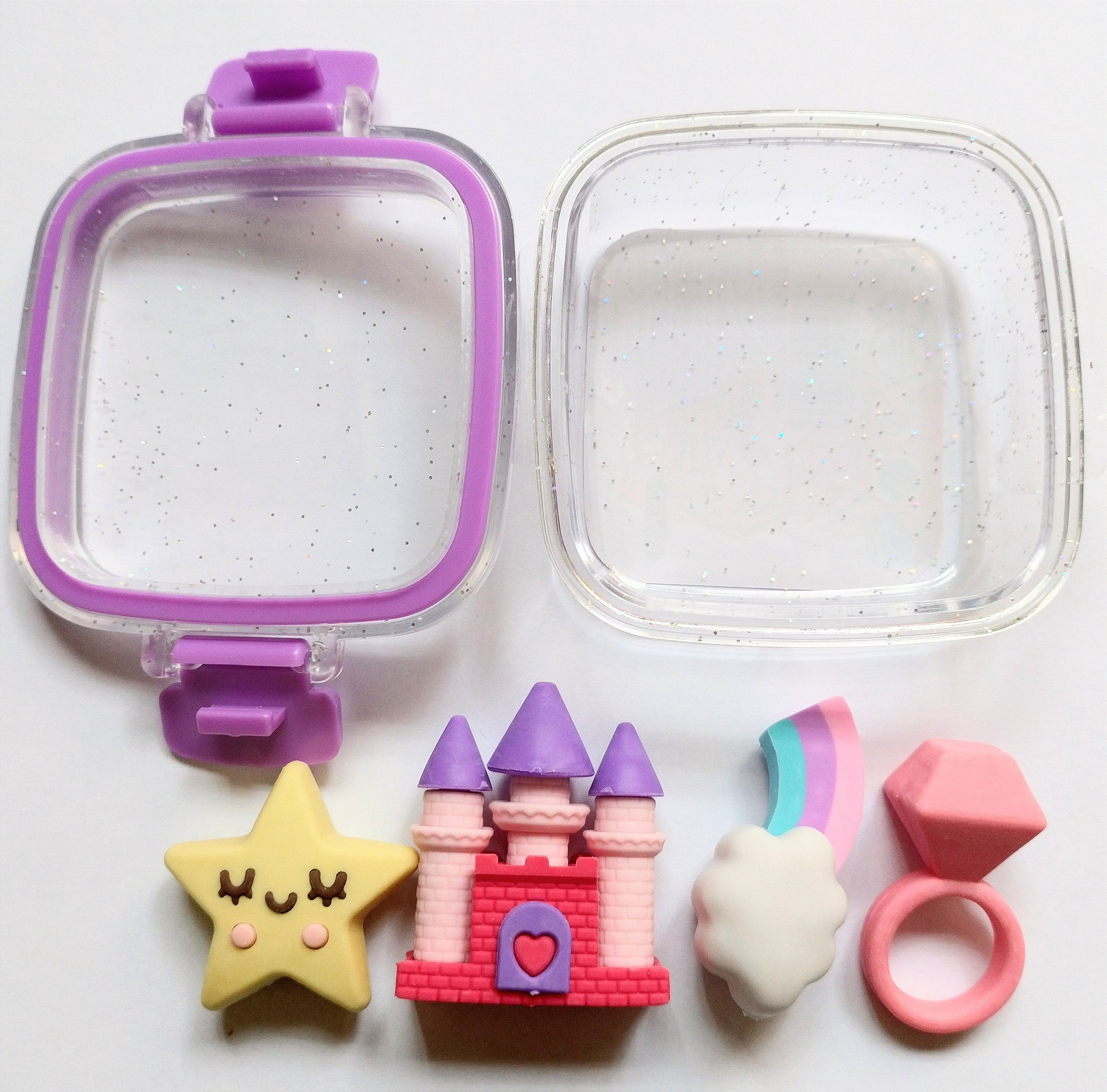 Box de Borrachas Divertidas c/ 04 unidades - Princess Eraser 2 - Papel ...