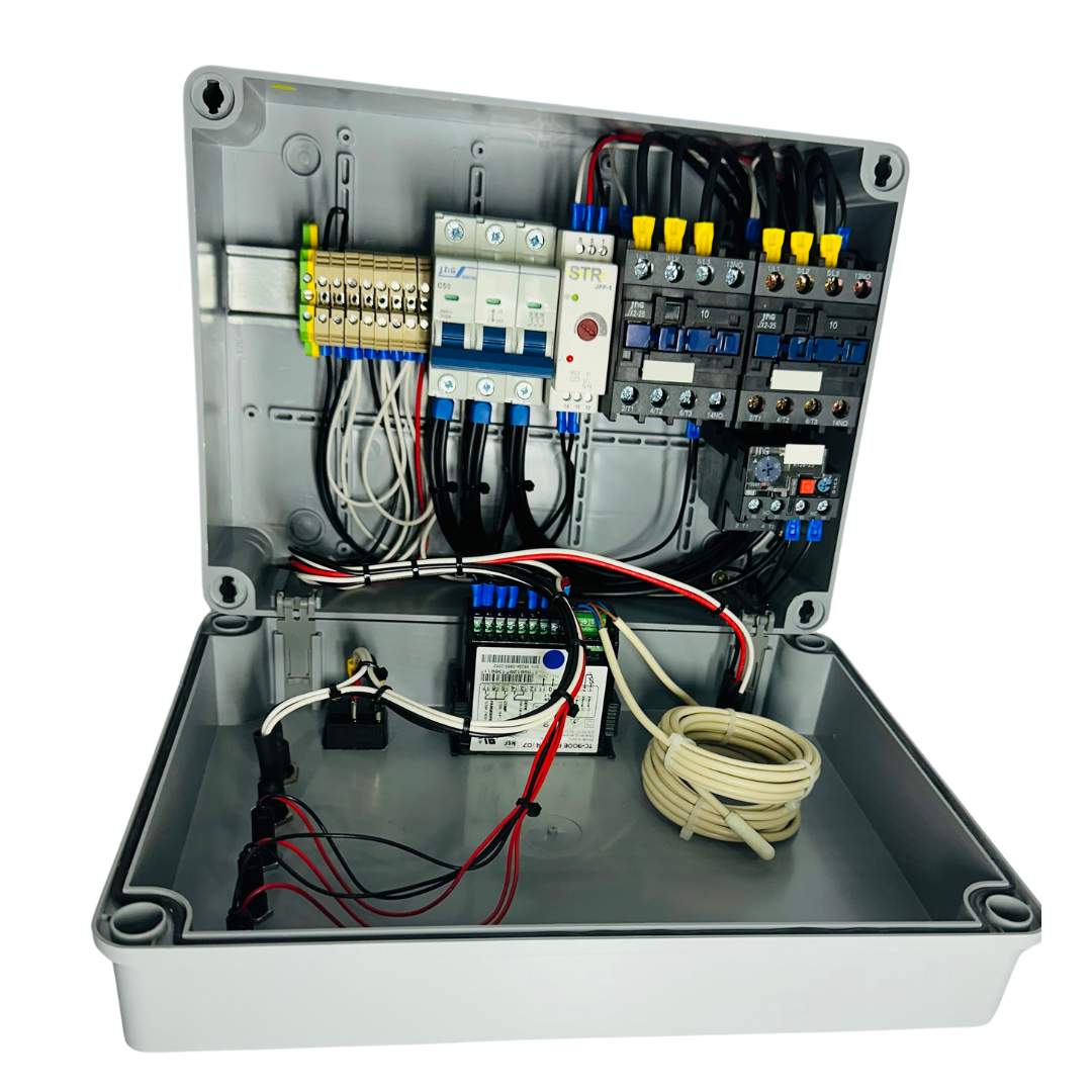 QCDE-I QUADRO DE COMANDO PARA CAMARA FRIA CONGELADOS TRIFASICO 220V 4 A ...