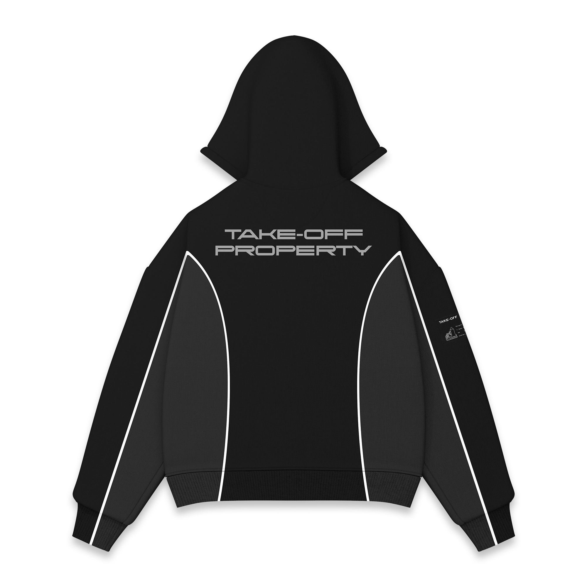 Jaqueta Moletom Take Off Property Preto - TIMELESS - moda streetwear