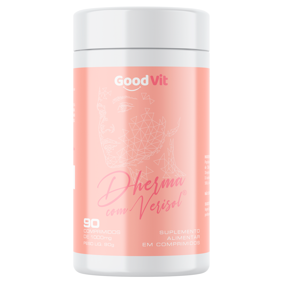 Dherma com Verisol 90 Cprs - Good Vit Dherma com Verisol 90 Cprs - Good Vit