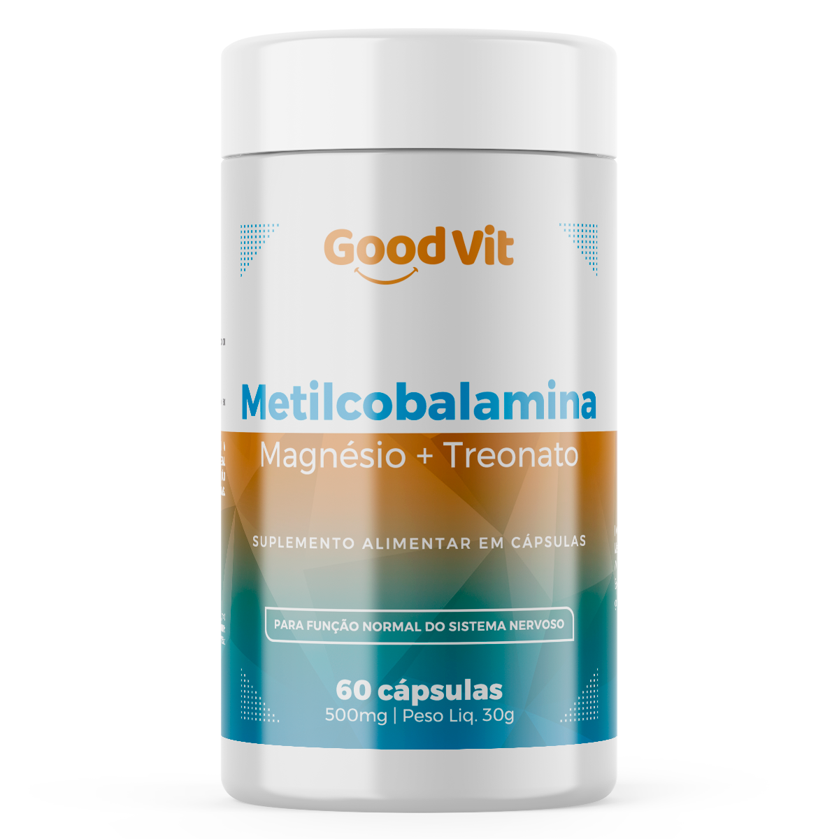 Metilcobalamina l Magnésio + Treonato l Sistema Nervoso - Good Vit