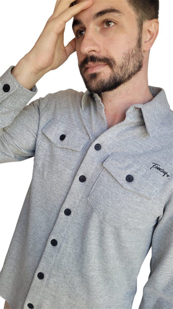 Camisa Botão Freesurf 110501370 - kBk. store
