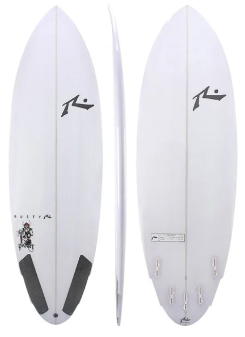 Prancha De Surf Rusty Modelo DWART 6'2" - 43 L PU - FCS2 Nova - Loja ...