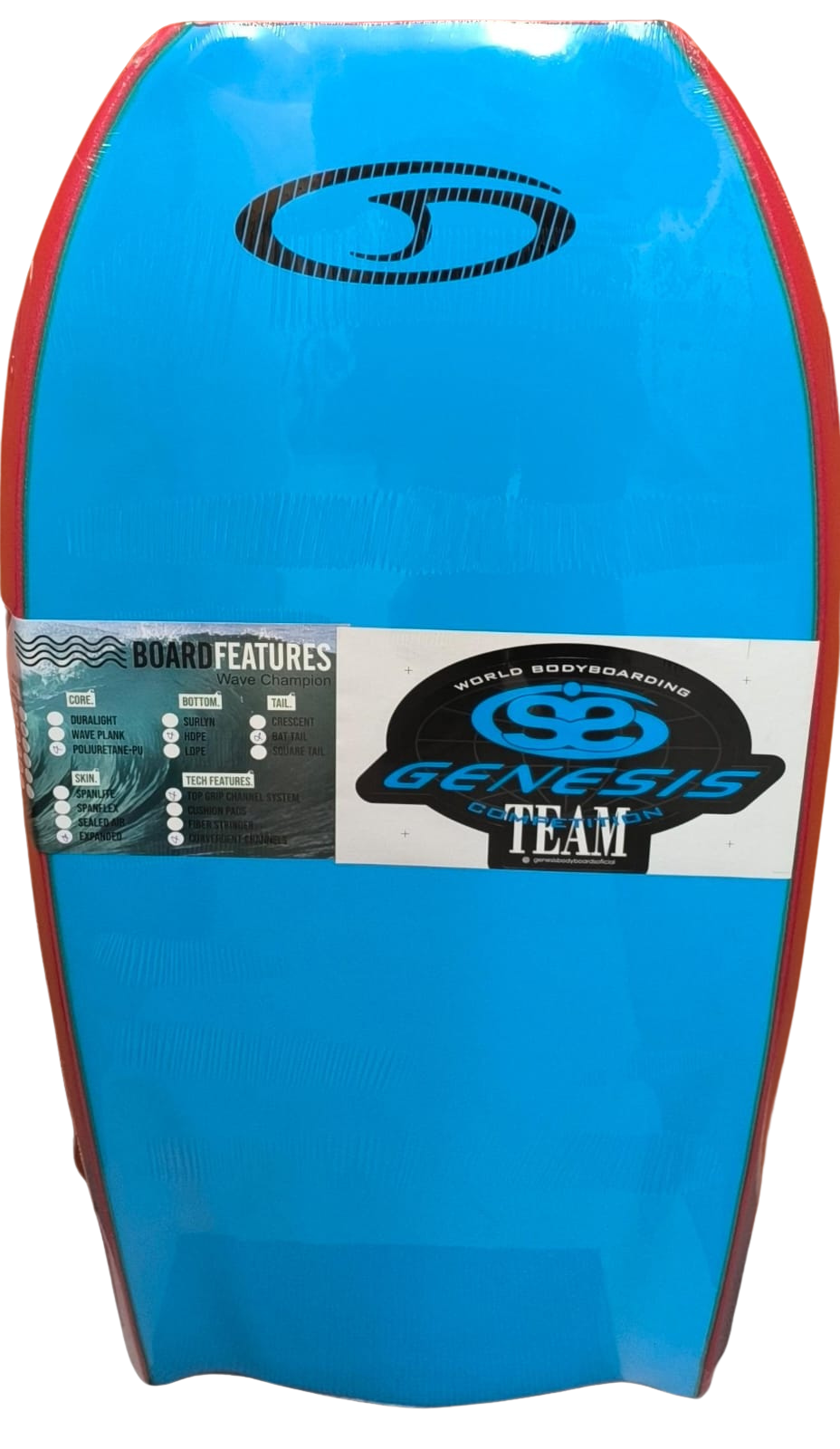 Bodyboard Genesis | Modelo Extreme | Vermelha-Azul | Crescent Tail - T ...