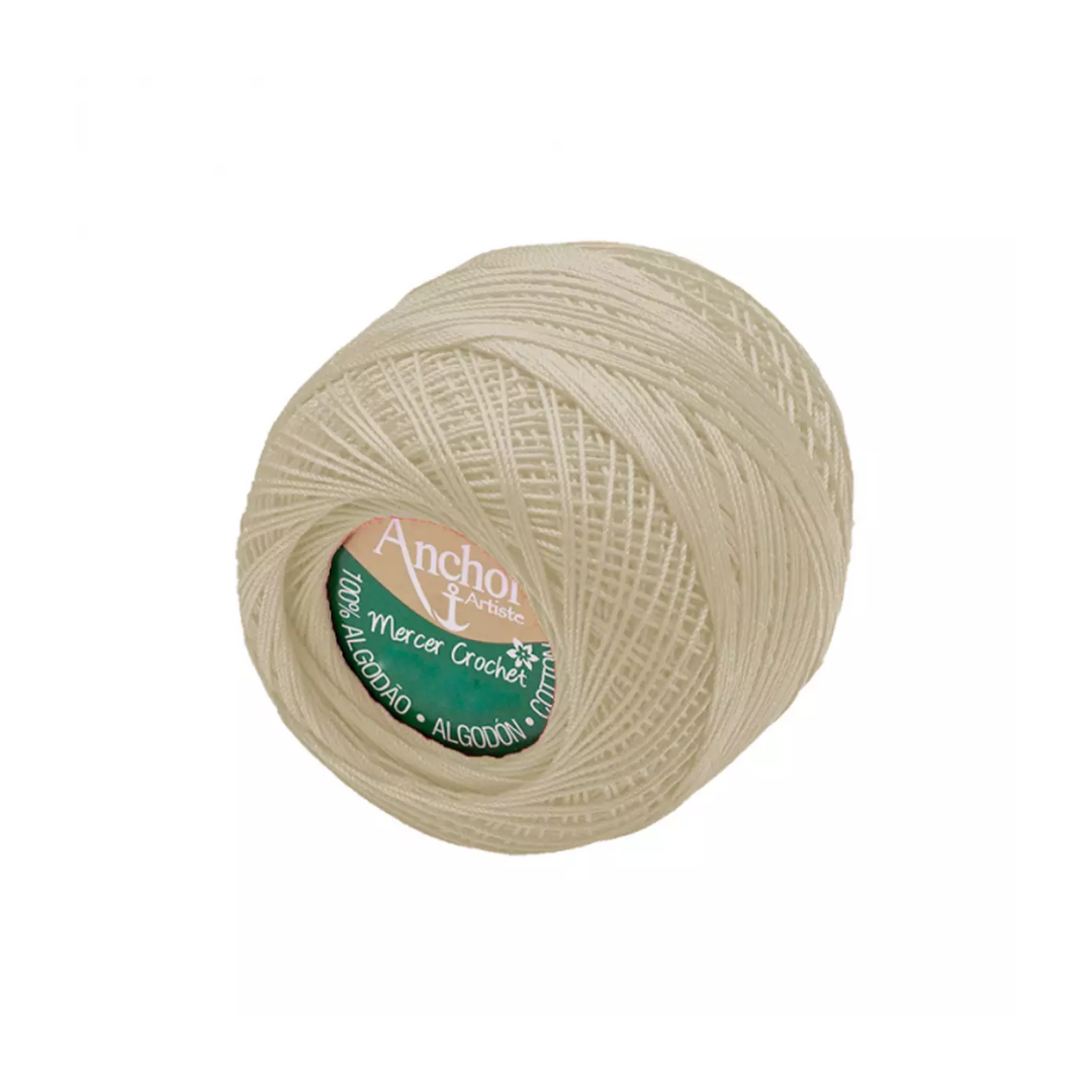 Linha Mercer Crochet Anchor – Algodão Egípcio 20/40/60 - Armarinhos Larose