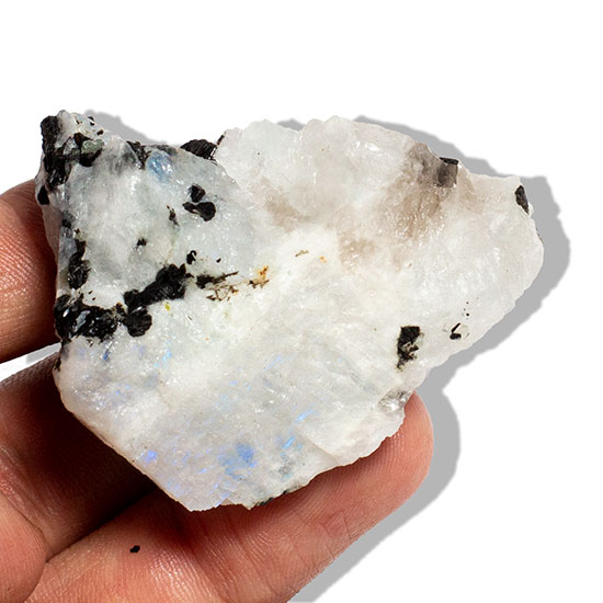 05 Pedra da Lua Verdadeira e Natural Bruto 50 a 60g Classe B ...