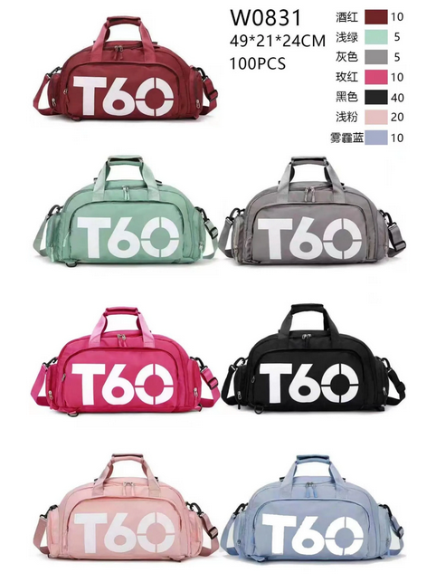 BOLSA T60 ROSE - Atacado Papelaria Bem Mais imports