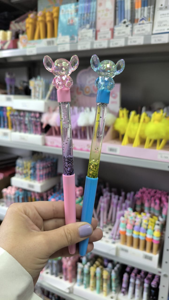 CANETA STITCH/ANGEL - Atacado Papelaria Bem Mais imports
