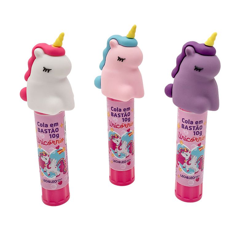 COLA BASTAO DECORADA UNICORNIO 10GRAMAS UNIDADE LEO E LEO - Atacado ...