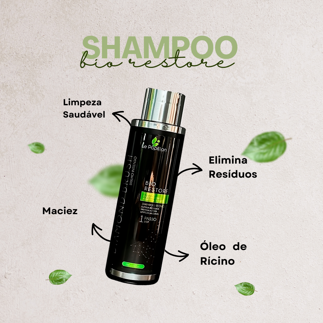 Shampoo Bio Restore 1000ml - LE PAPILLON