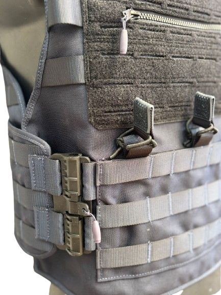 CAPA DE COLETE MODULAR - VELCRO PRETO | POLIAMIDA CORDURA 1000 - MJ ...