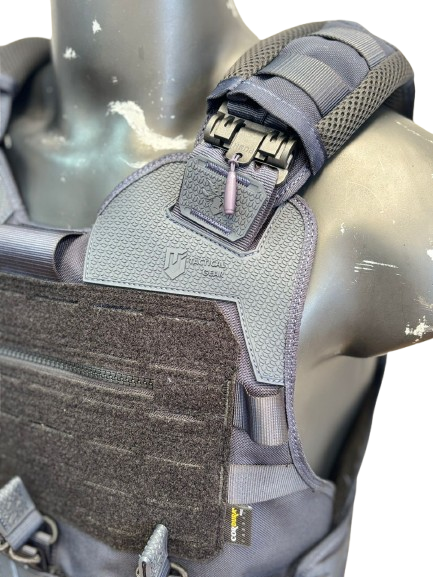 CAPA DE COLETE MODULAR - VELCRO PRETO | POLIAMIDA CORDURA 1000 - MJ ...