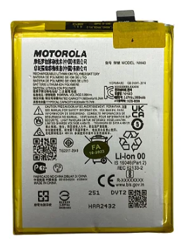 Bateria NH-40 (Moto E22) Original Nacional - PLAQUÊ