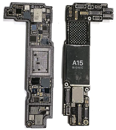 Placa mãe para retirar componentes Iphone 13 - PLAQUÊ