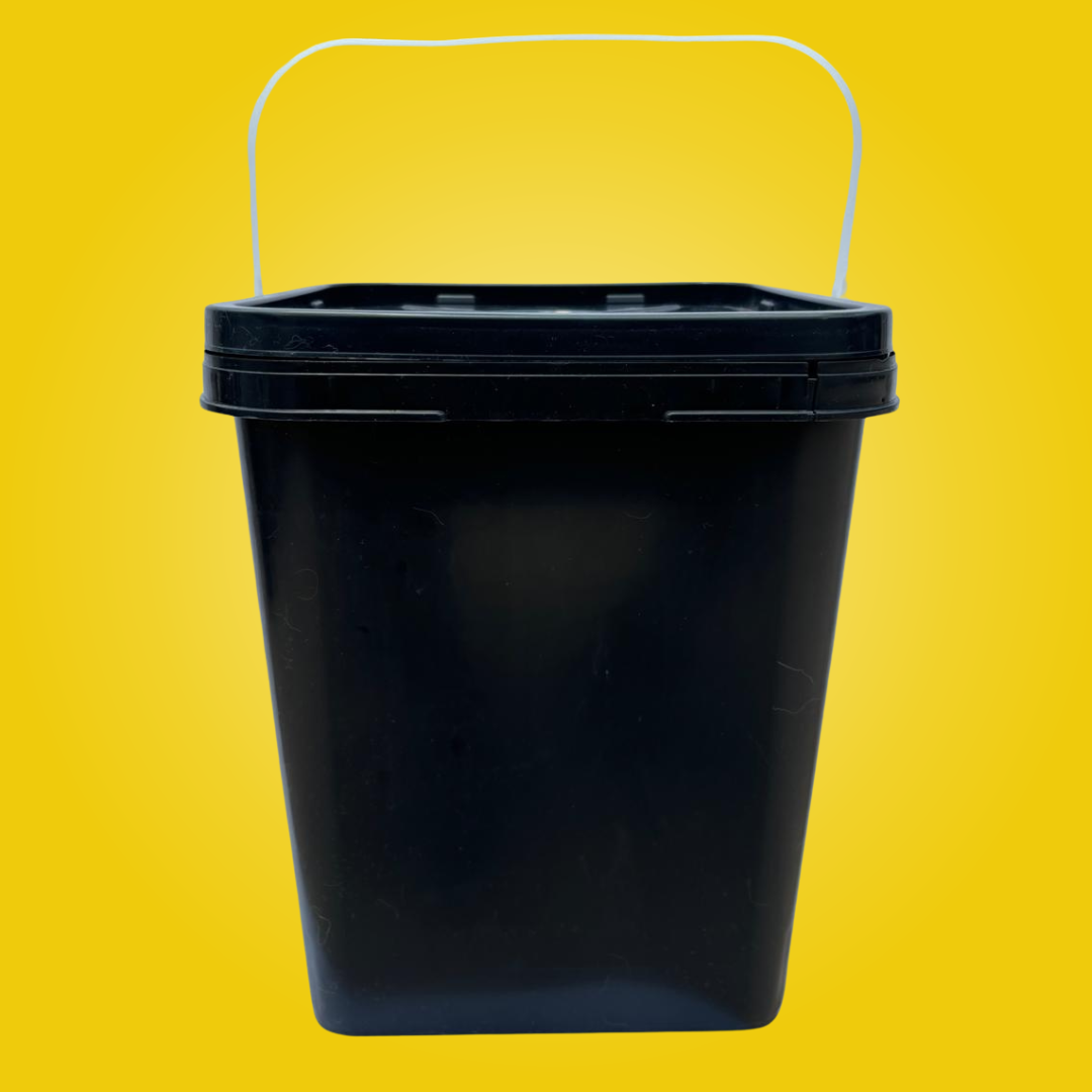 Balde Retangular com Tampa Lacre Multiuso Resistente - Nastripack ...