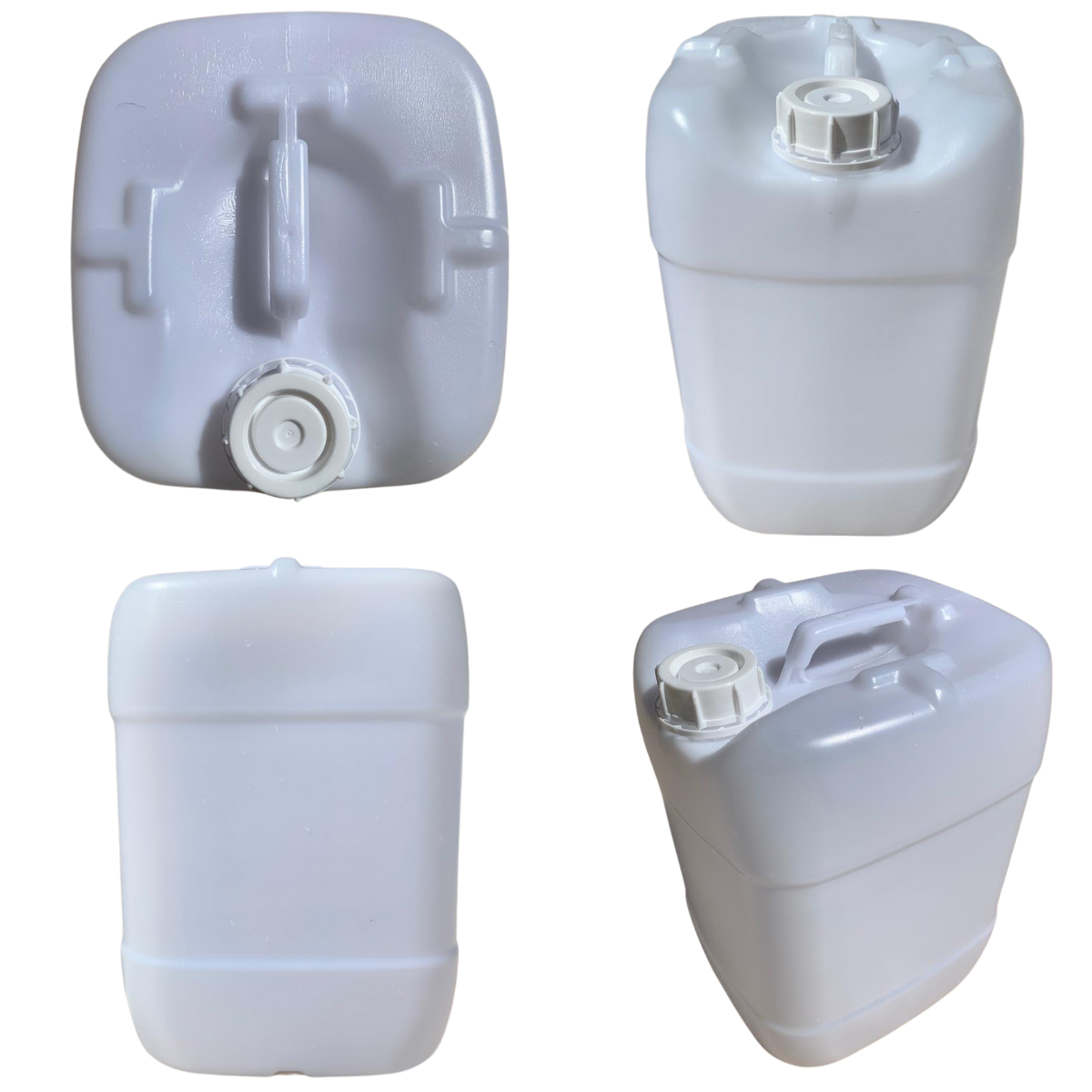 Bombona Natural Translucida de 20L com Tampa Lacre Rosca Nastripack - Nastripack Embalagens