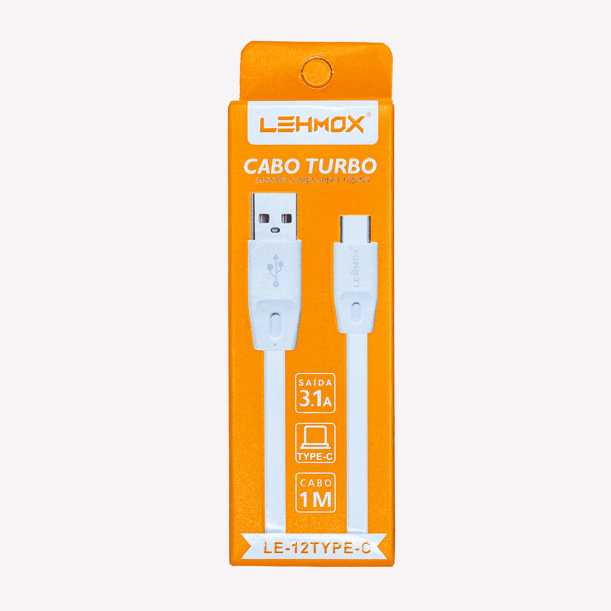 Cabo Tpc 3.1a 1m Lehmox Le12typec - Distribuidora Nanuque