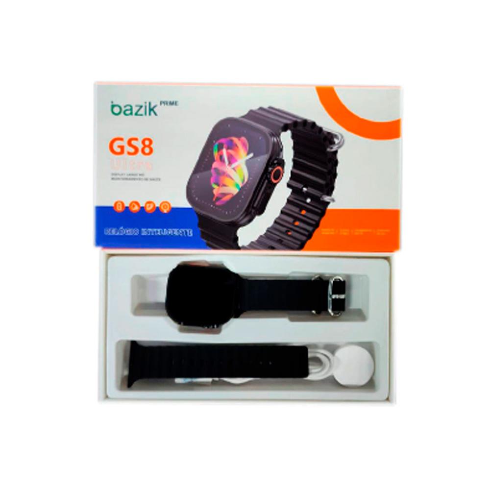 Relógio Smartwatch Bazik Prime Gs8 Ultra - Distribuidora Nanuque