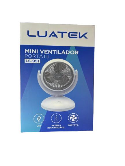 Mini Ventilador De Mesa Luatek Ls951 - Distribuidora Nanuque