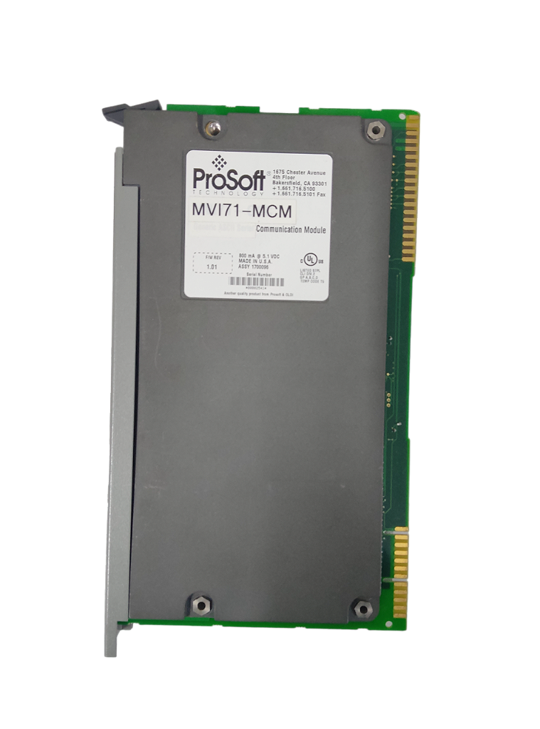 MÓDULO DE COMUNICAÇÃO DE TECNOLOGIA PROSOFT MVI71-MCM - Protaquions