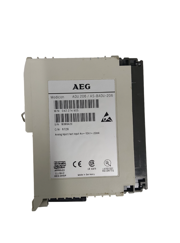 Módulo de Entrada Analógica ADU 206 / AS-BADU-206 - SCHNEIDER - Protaquions