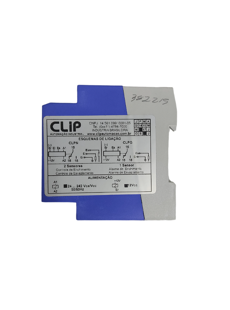 Relé Monitor de Nível CLPN - CLIP - Protaquions