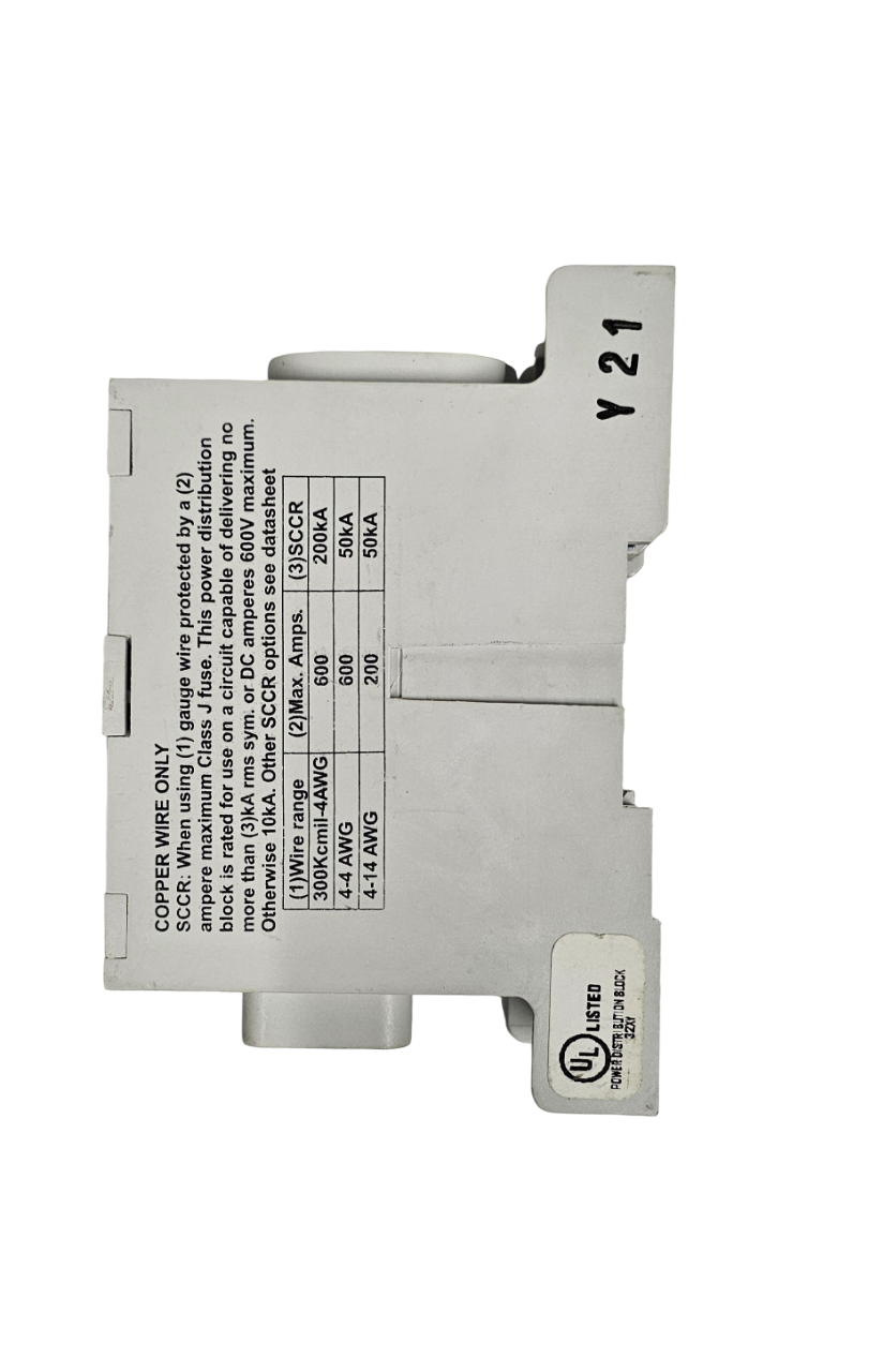 Bloco de Distribuição de Energia PDBFS377 - BUSSMANN - Protaquions