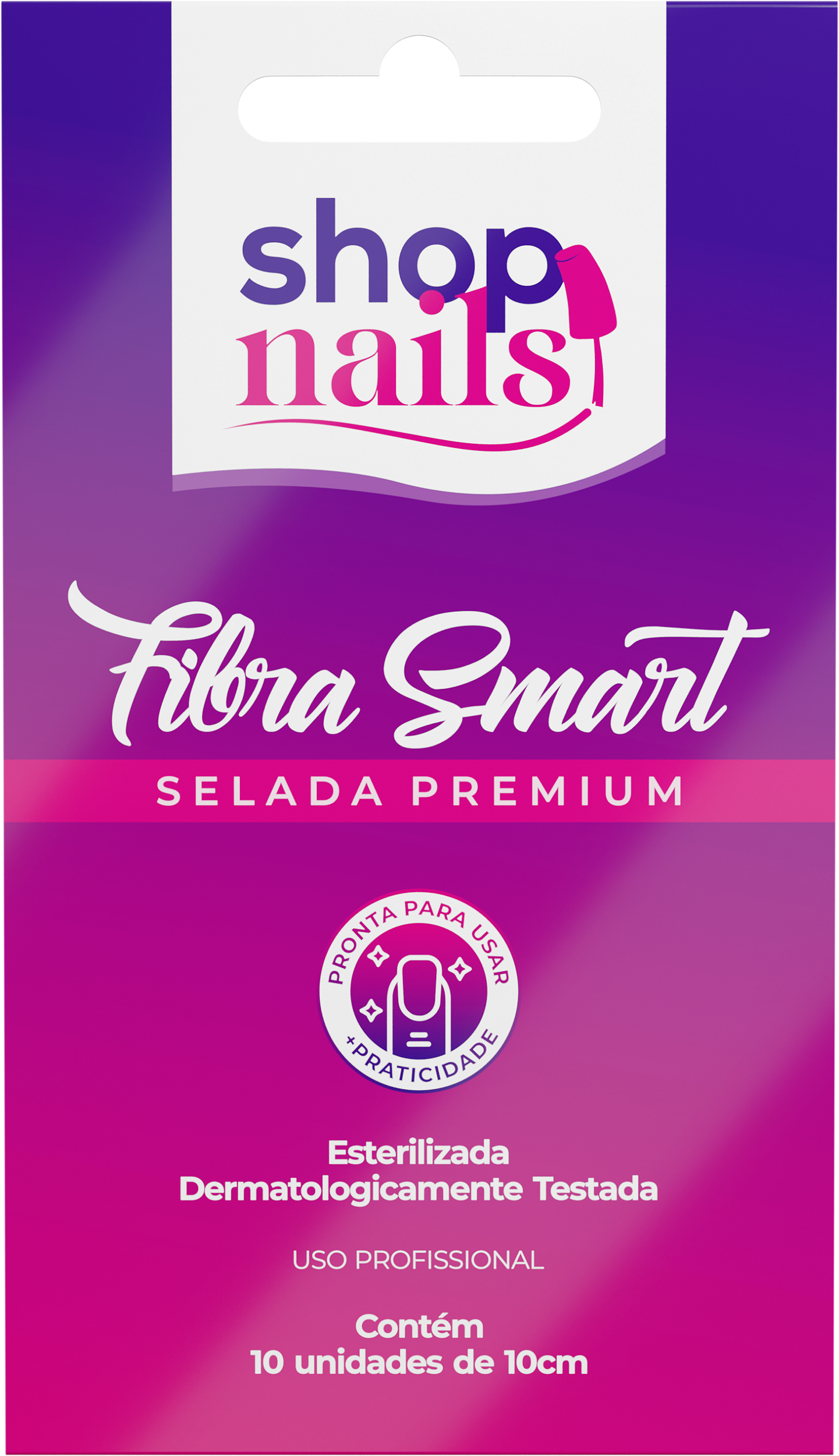 Fibra Smart Selada Premium 10 Und de 10cm - Shop Nails - Acessórios ...