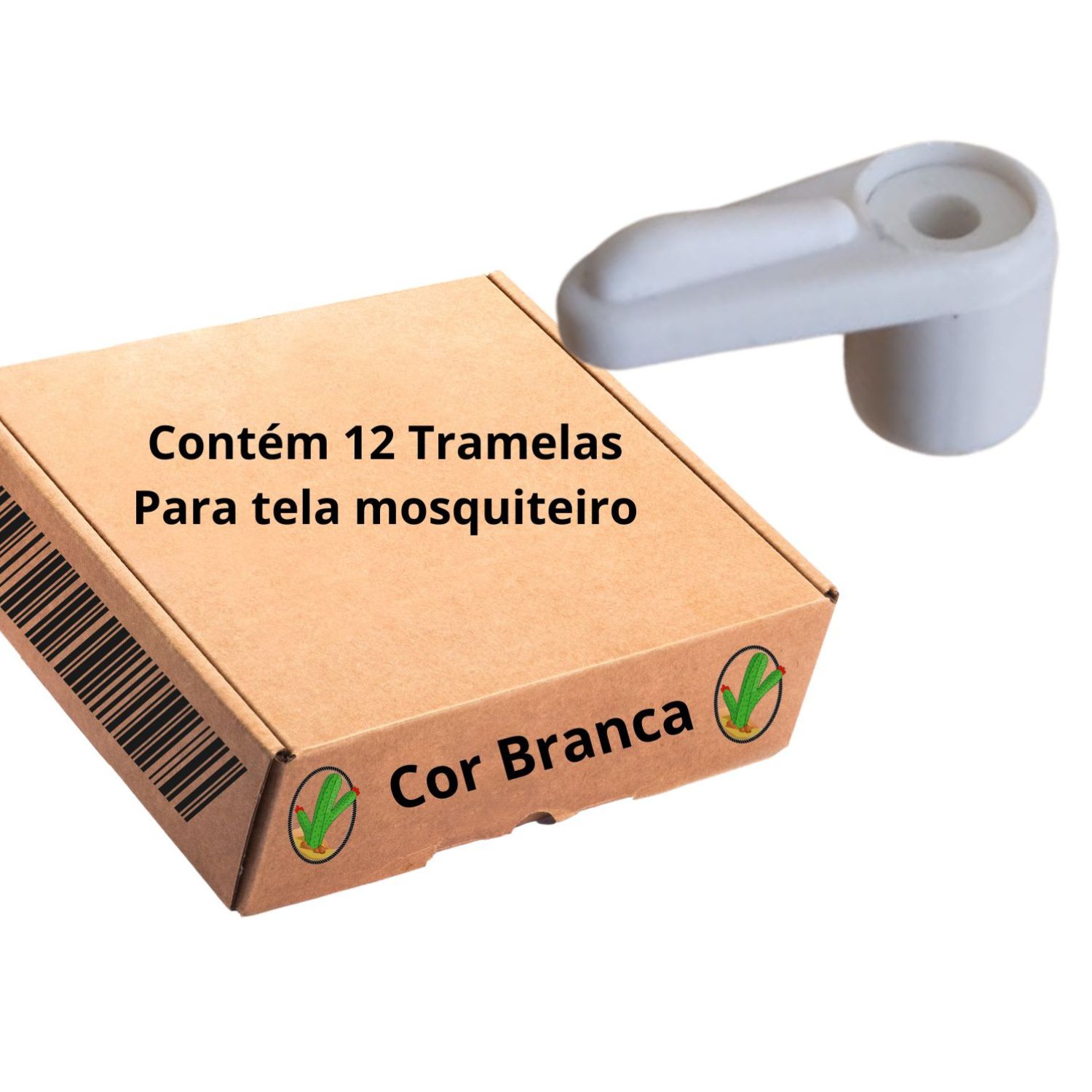 Tramela tela mosquiteiro trava removível branca kit 12 pçs - sabra ...