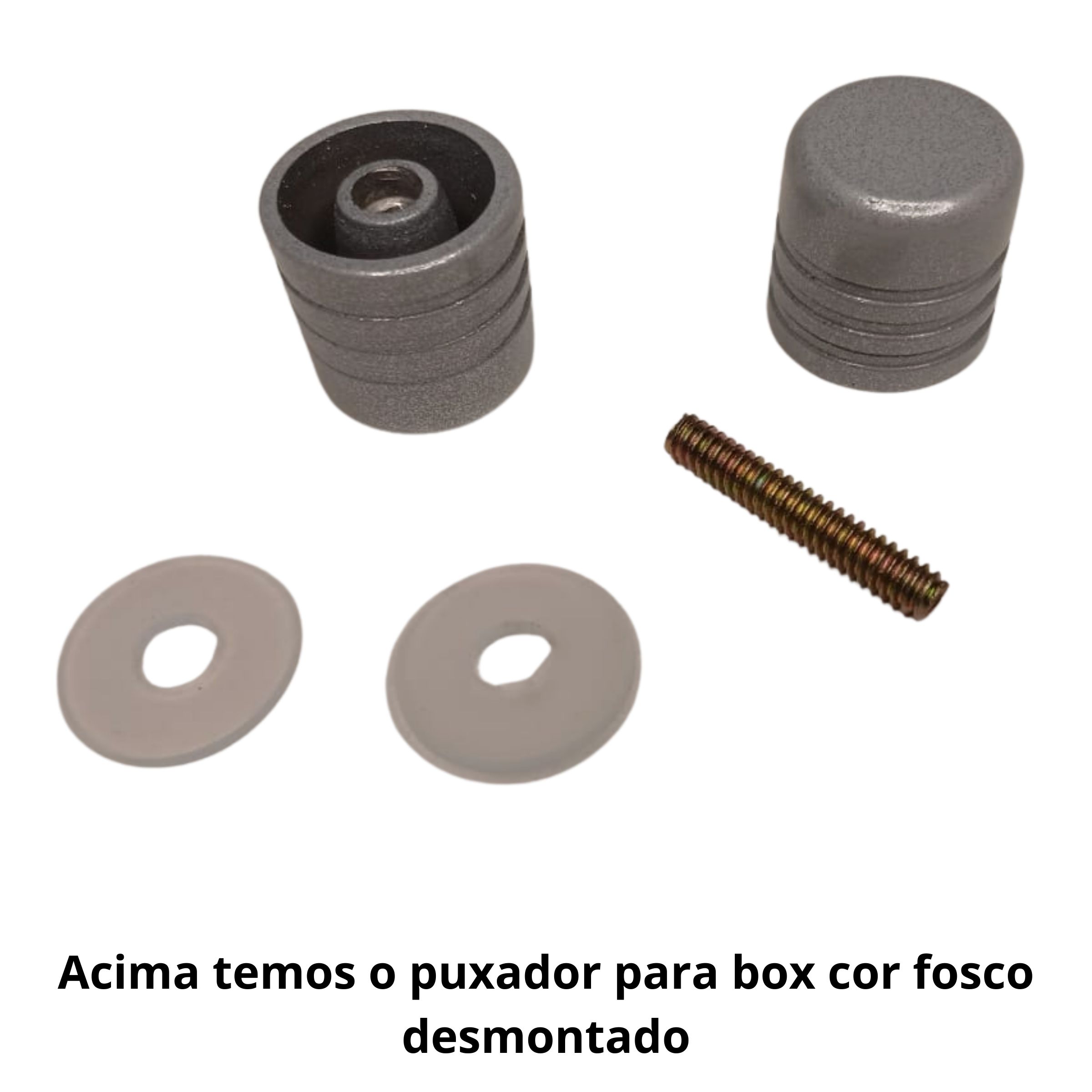 puxador box de banheiro porta de vidro temperado cor fosco - sabra ...