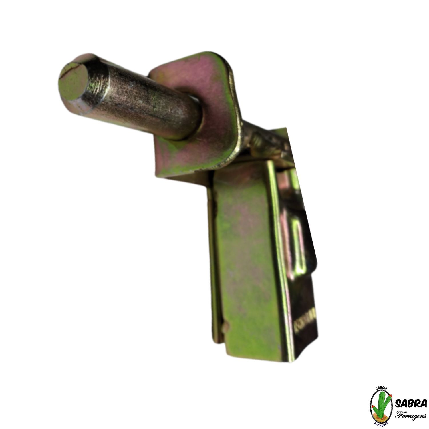 trava com ferrolho de aco para porta ou portao com porta cadeado ...