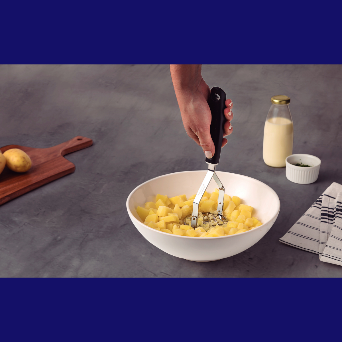 Kit Descascador + Amassador De Batatas Tramontina - Montre