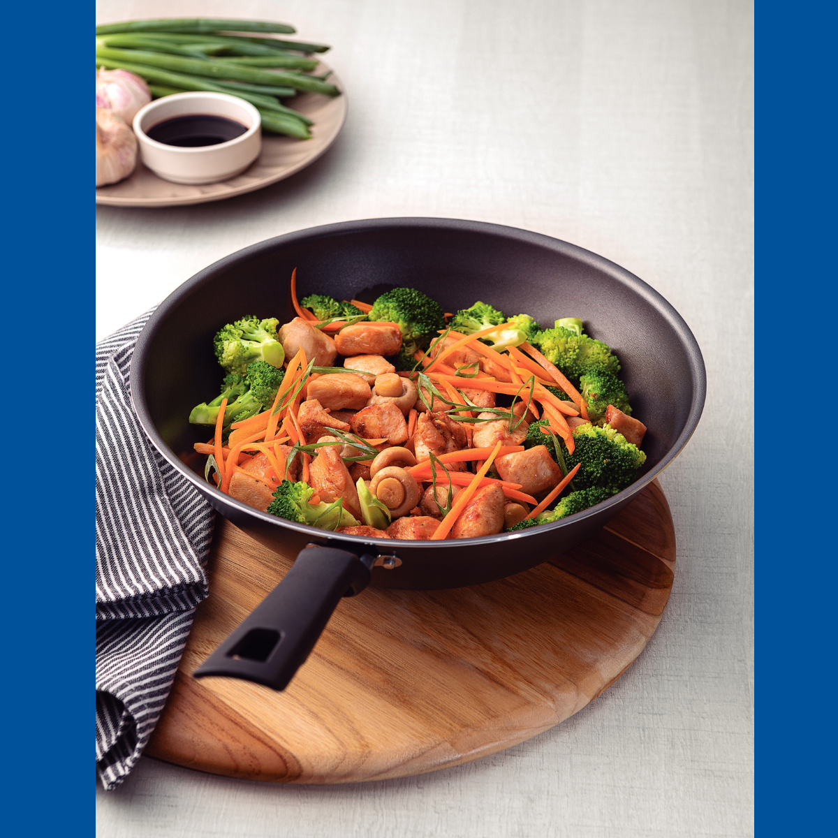 Frigideira Wok Grafite 28cm - Montre
