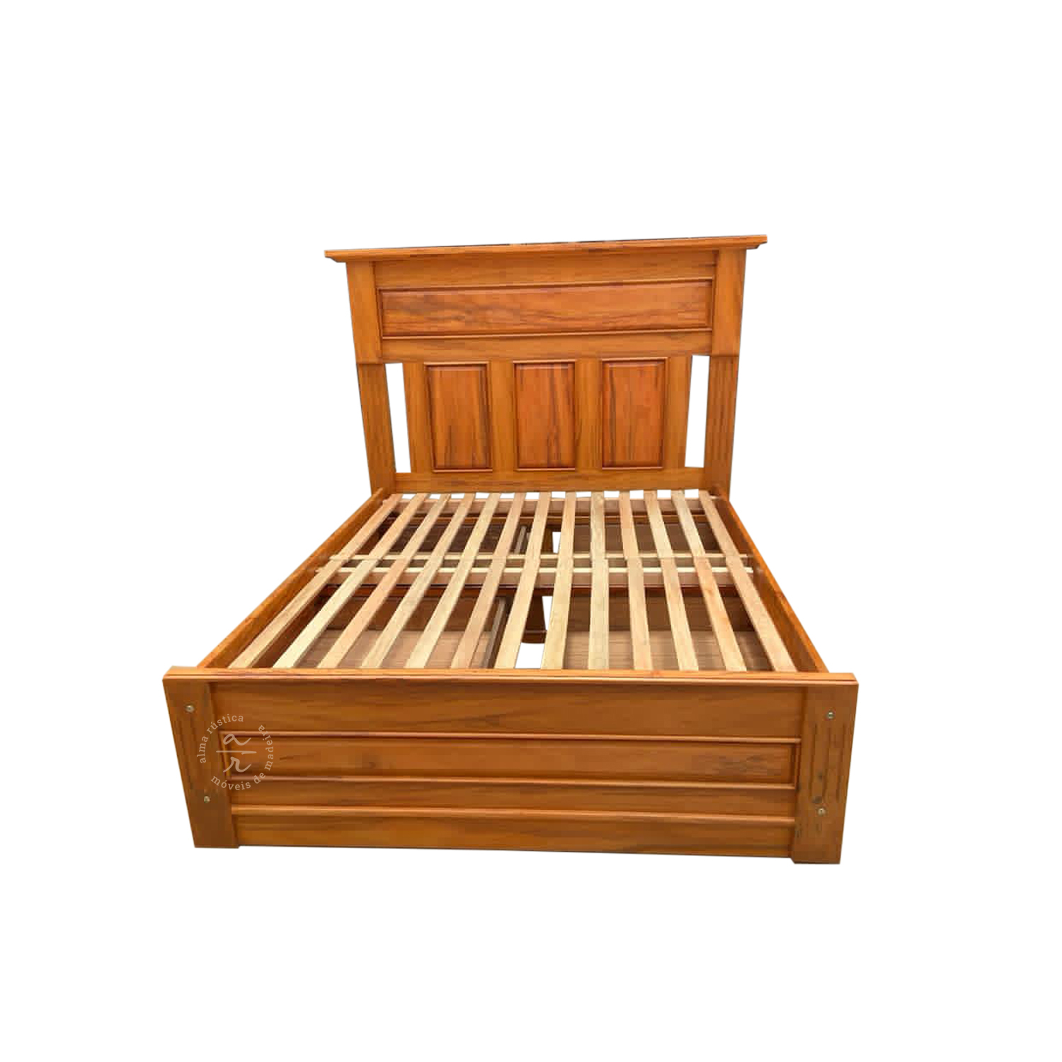 Cama Rustica com Gavetas - Loja e Fábrica de Móveis Rústicos em Lagoa ...