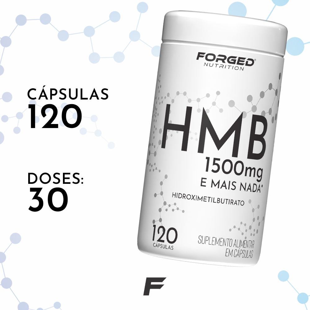 HMB Hidroximetilbutirato 1500mg 90 Cáps - Forged Nutrition - Sua Fonte ...