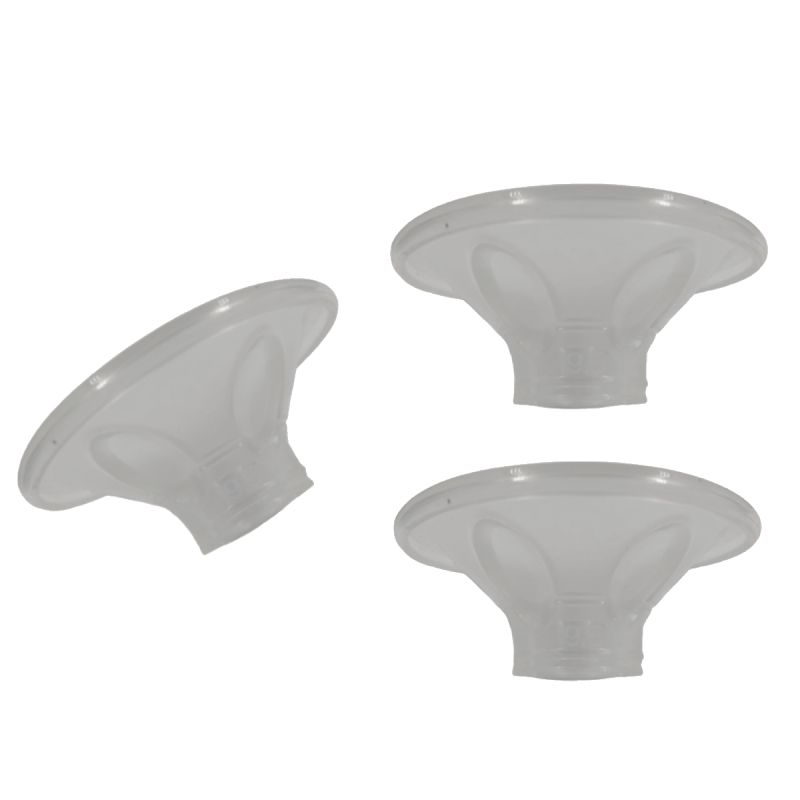 3 Anteparos Conchas Textura Suave 19,5mm Bomba Avent Pétala SCF330/20 ...