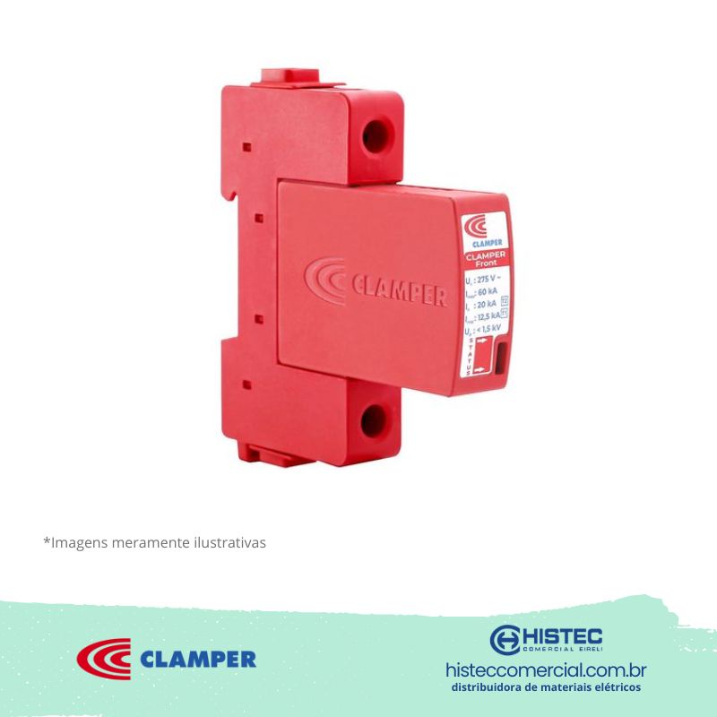 DPS 1P 12,5/60KA FRONT 275V CLASSE I/II 16696 CLAMPER - Histec ...