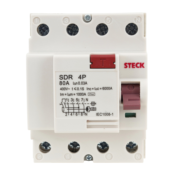 DISPOSITIVO DR STECK 4P 80A 30mA SDR-480003 - Histec Comercial ...