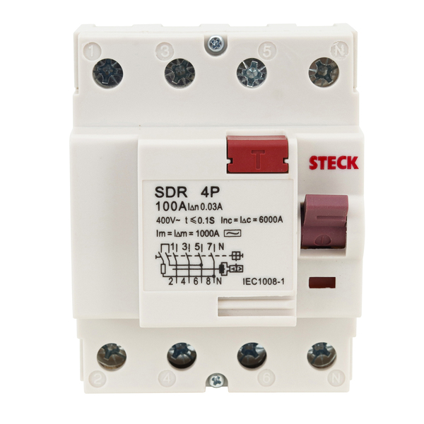 DISPOSITIVO DR STECK 4P 100A 30mA SDR-4100003 - Histec Comercial ...