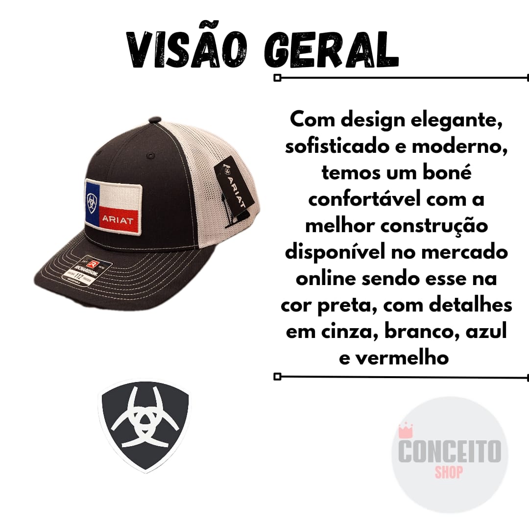 Boné Ariat Masculino - Estilo, Conforto e Durabilidade para o Seu Dia ...