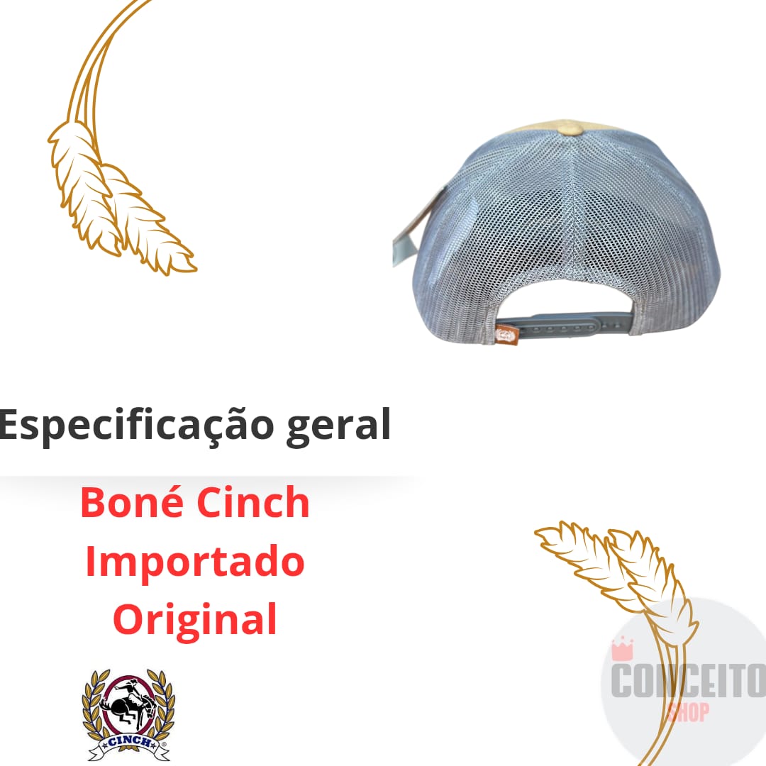 BONE CINCH IMPORTADO MCC0110017 GOLD - Conceito Shop Online