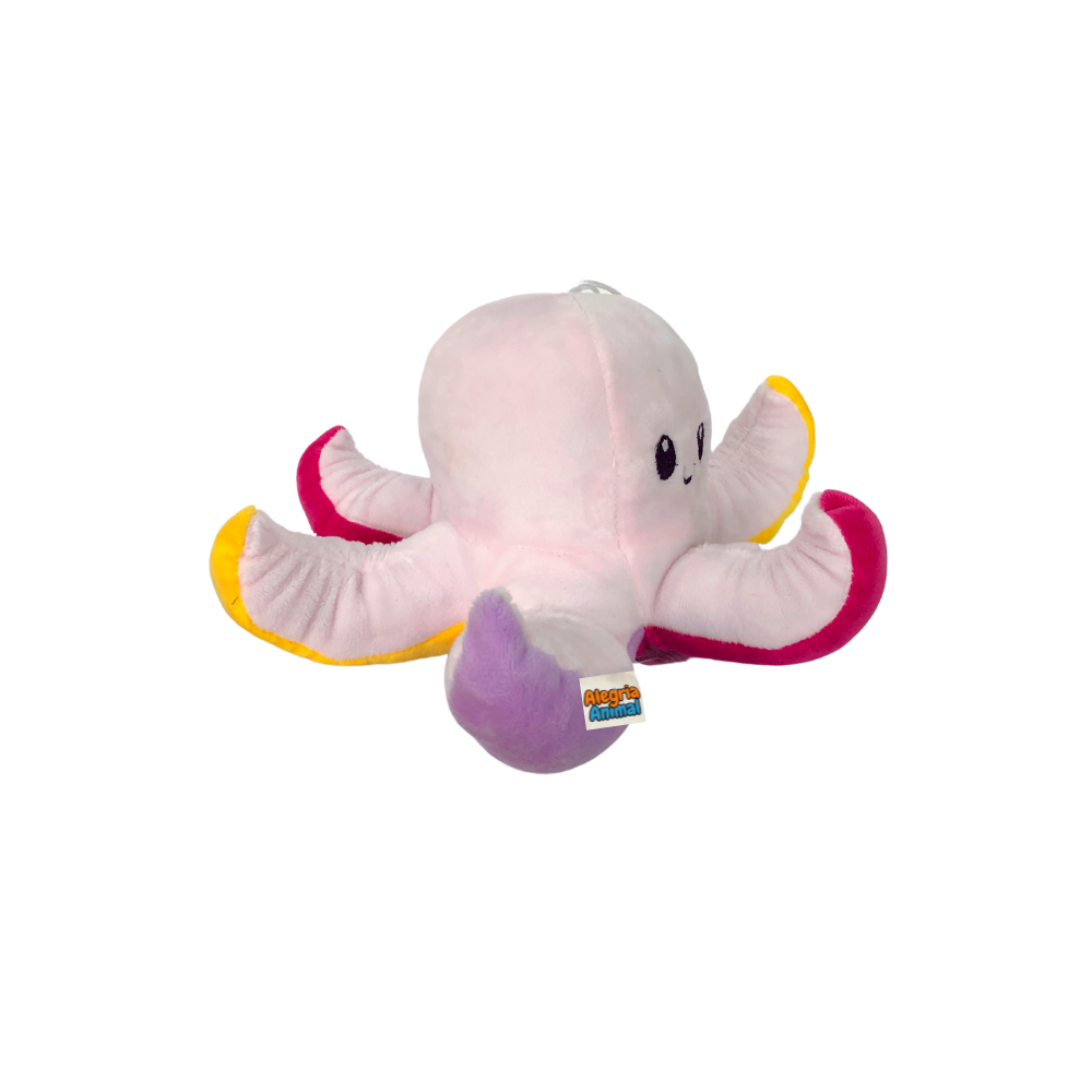 Mini Polvo Plush Rosa - Alegria Animal