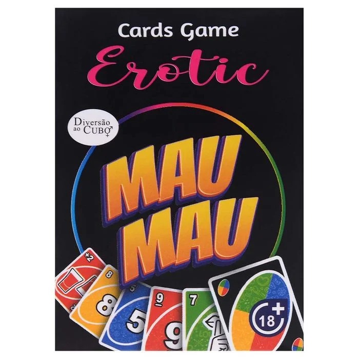 Jogo de Cartas Erótico Uno Mau Mau - Diversão ao Cubo - Nobili Intimates