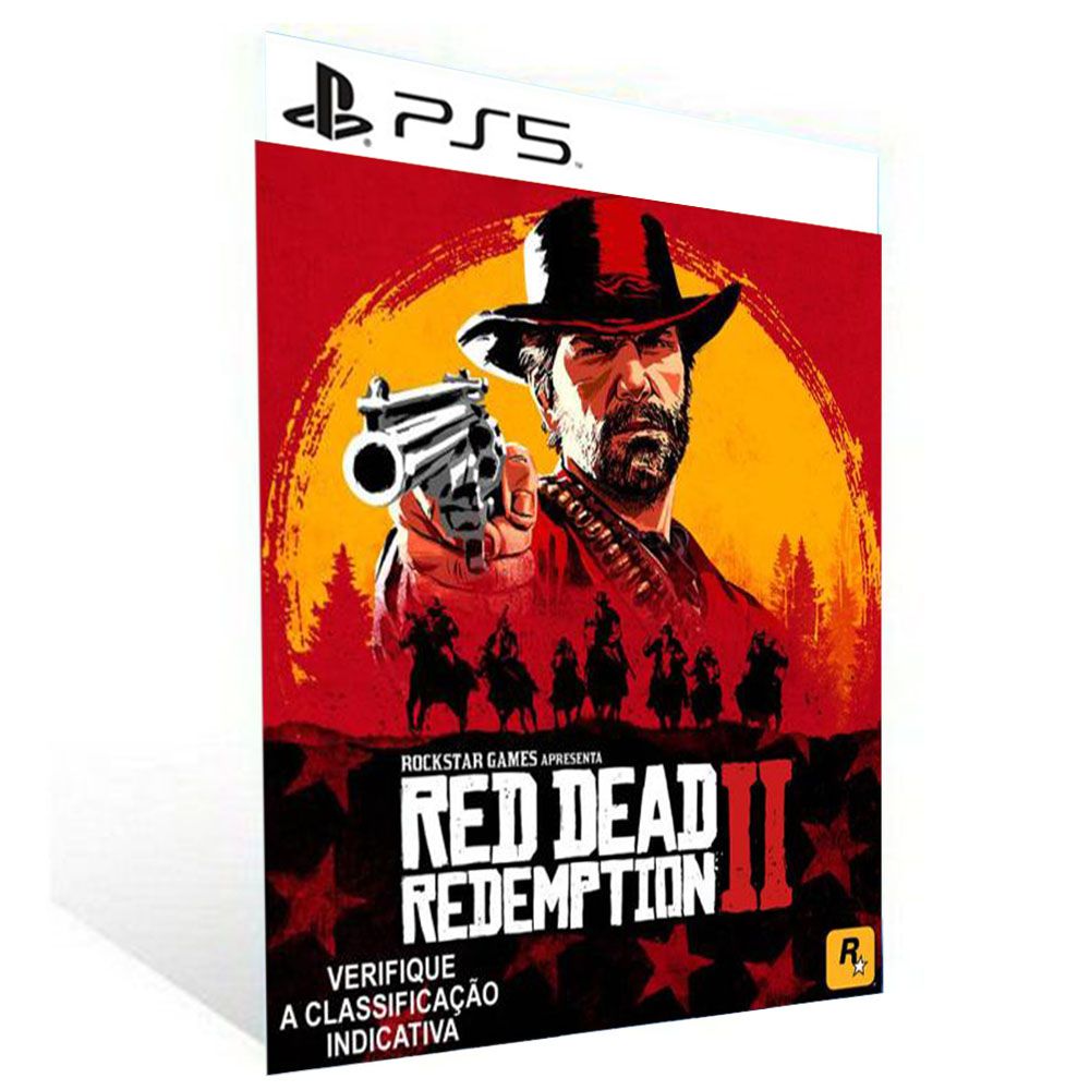 RED DEAD REDEMPTION 2 PS5 - PSN Mídia Digital - Coelho Gamer