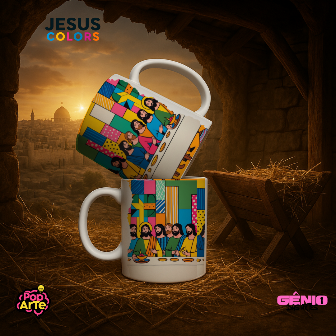 JESUS COLORS - POP ARTE