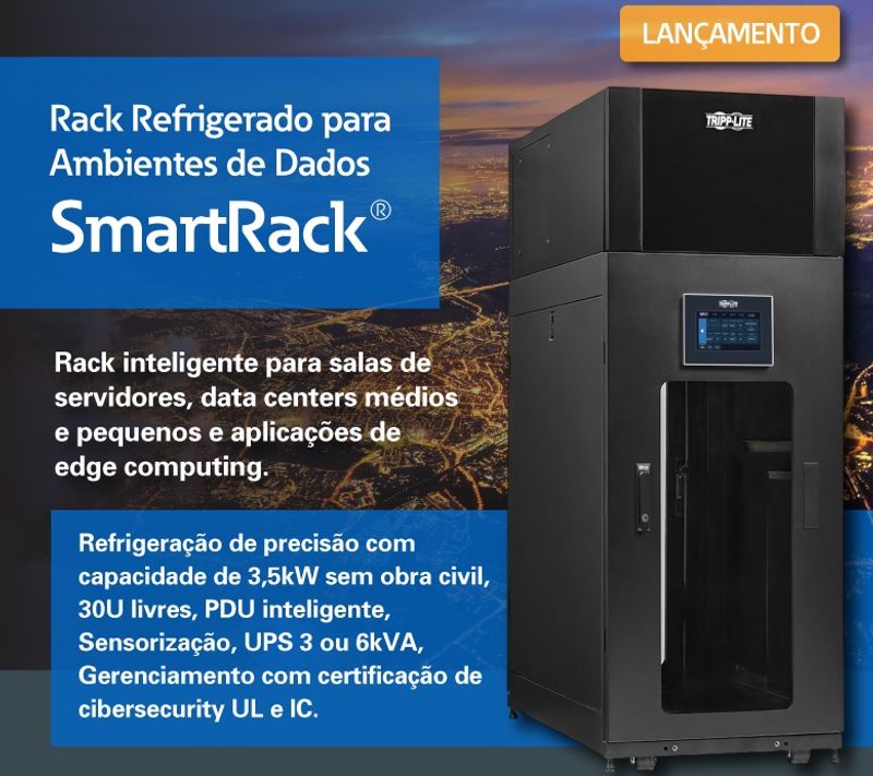 Micro Data Center EATON Tripp Lite 33U - Rack Refrigerado - NOBREAKS ...