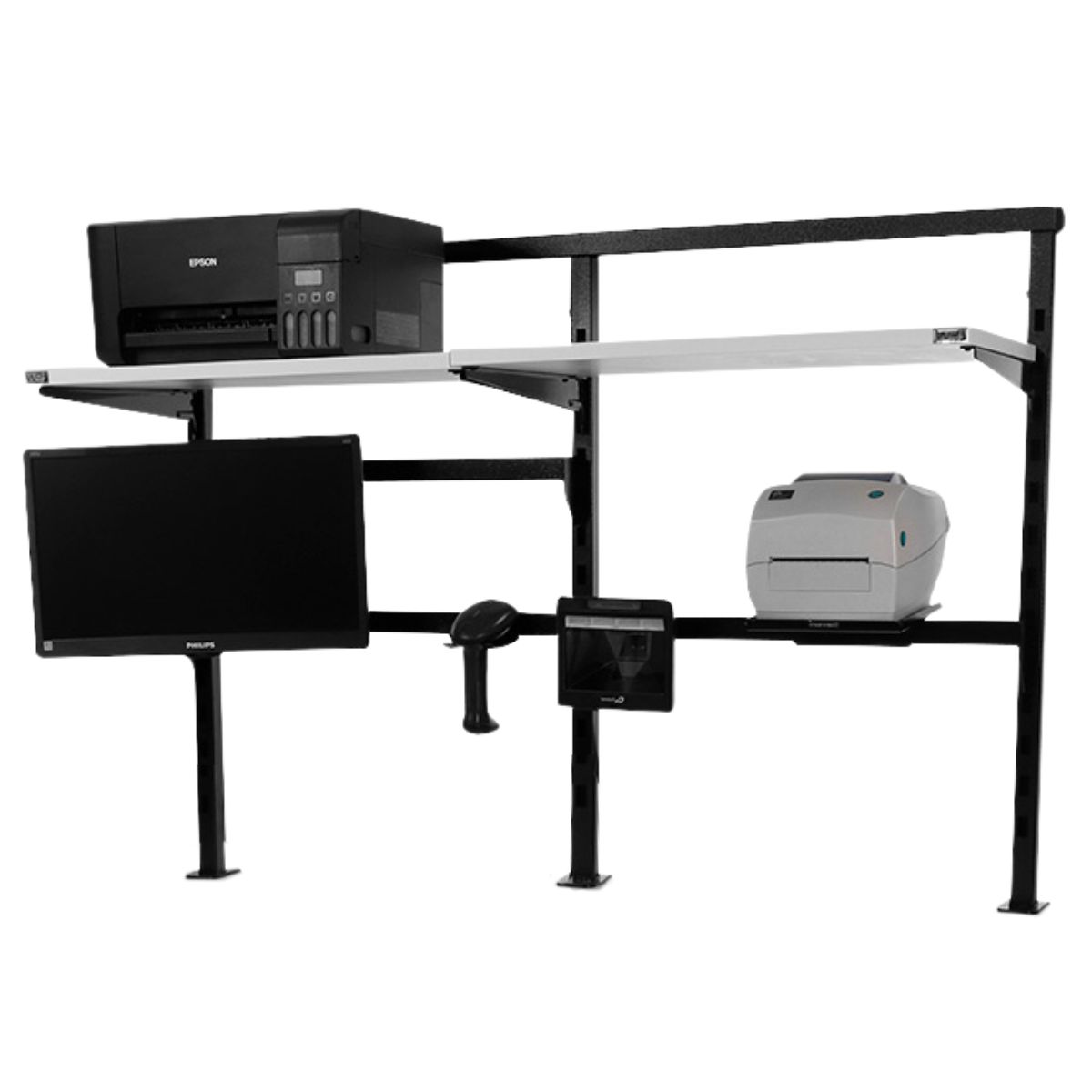Estrutura De Bancada Cpu Torre Modelo 05 Wp Connect - wp connect