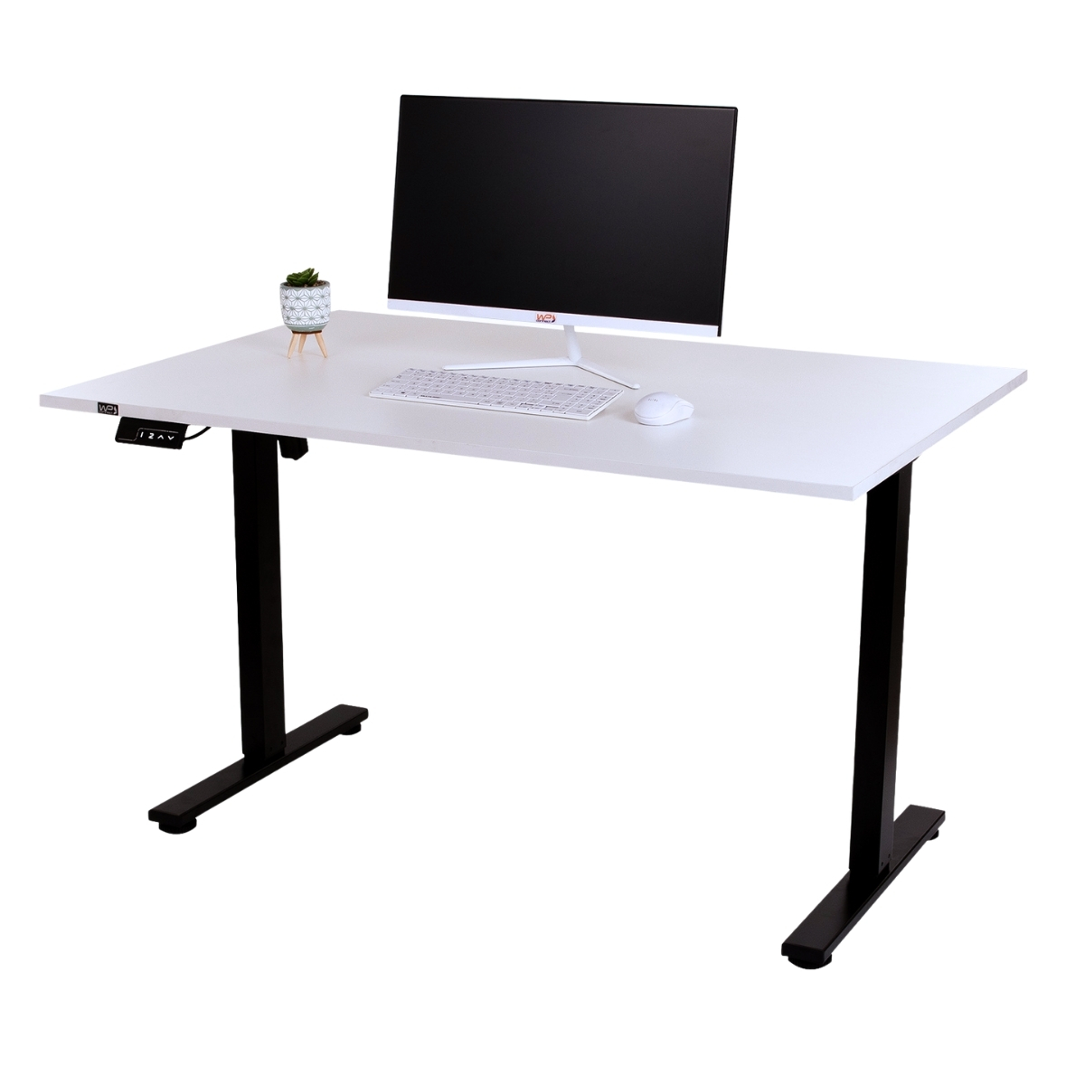 Mesa Elétrica Com Regulagem De Altura Automática 01 Motor Branco - wp ...