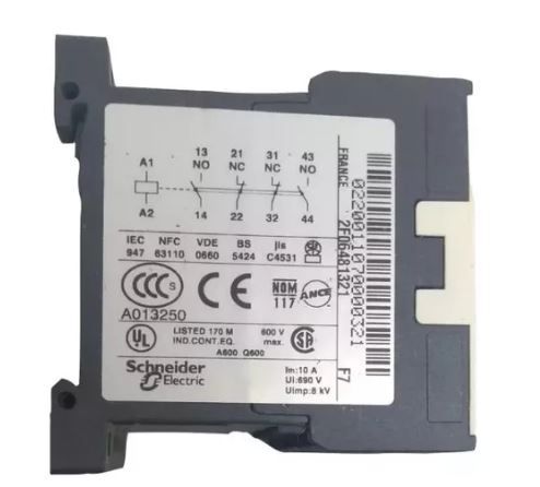 CONTATOR TRIPOLAR AUX. 10A 110V CA2KN22 F7 2NA+2NF SCHNEIDER - Loja ...